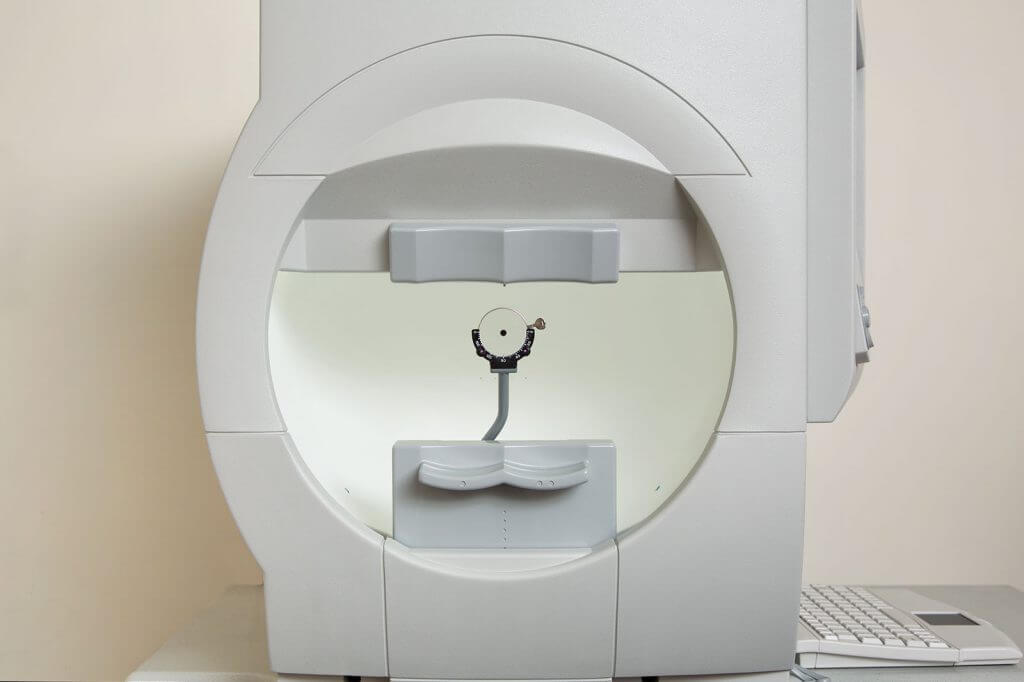 Humphrey Visual Field Test - Camden Hills Eye Care